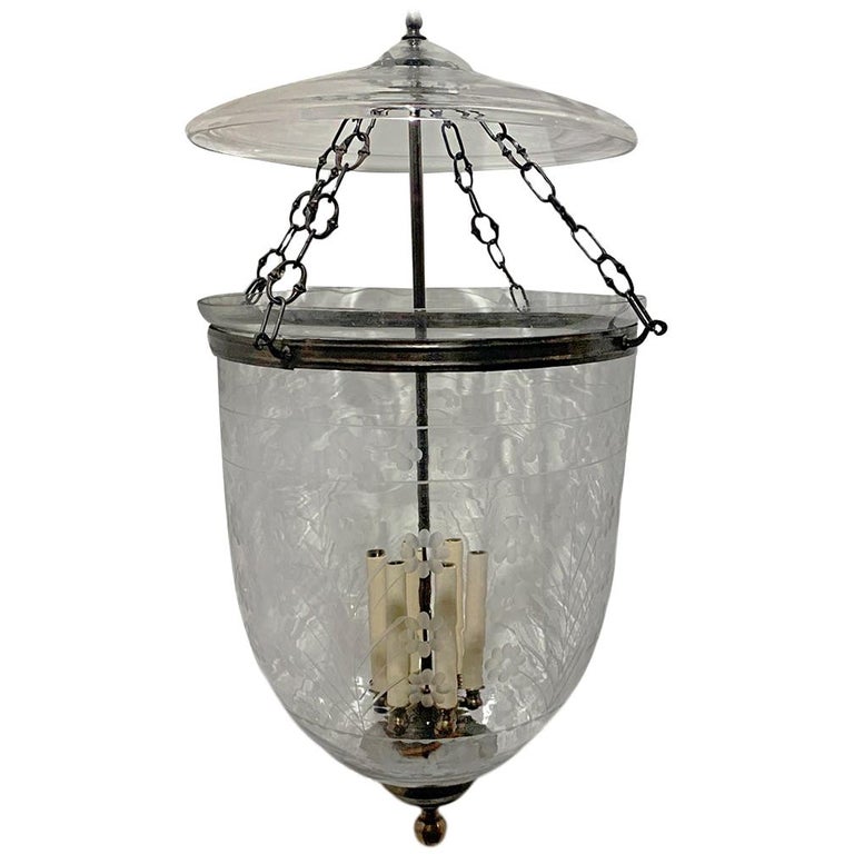 Pair of Large Italian Etched Lanterns, Sold Individually For Sale at ...