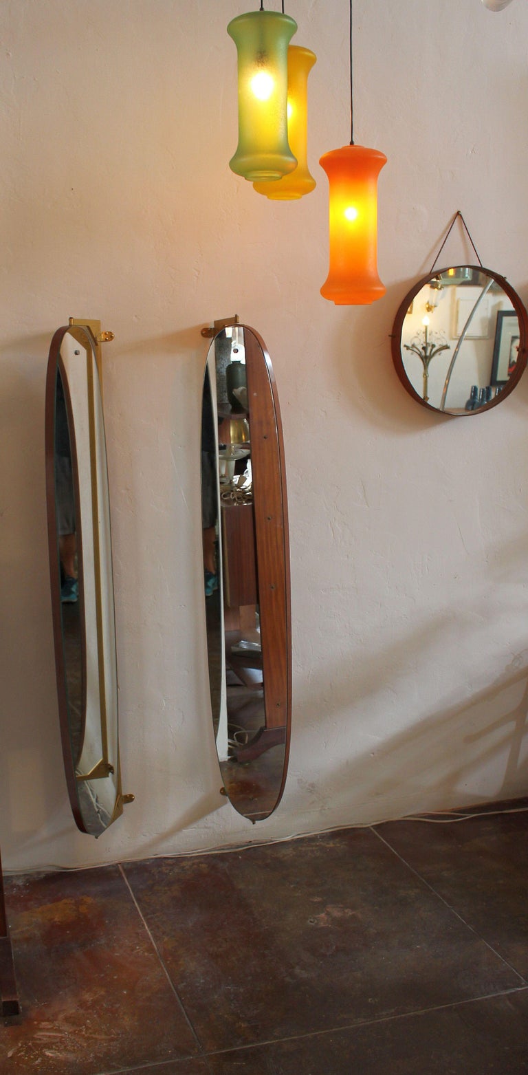 Pair of Large Italian Wall Mirrors at 1stDibs