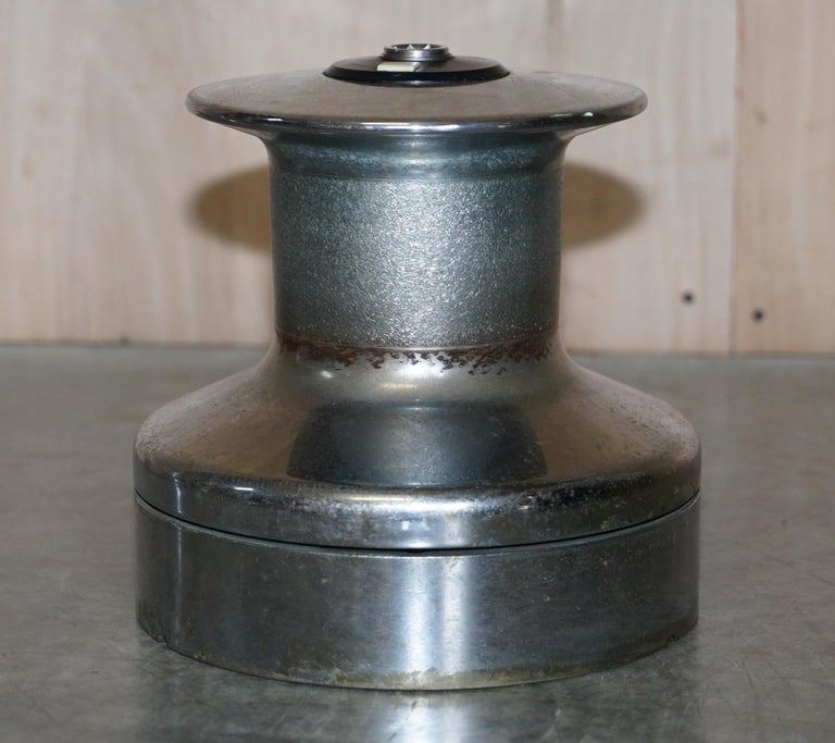 Pair of Large Lewmar England Three Speed 65 Nautical Winches Great Door ...