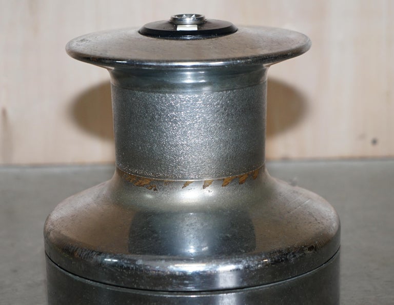 Pair of Large Lewmar England Three Speed 65 Nautical Winches Great Door ...
