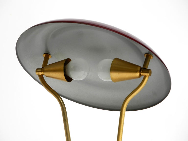 Pair of Large Original Italian Mid-Century Modern Table Lamps with ...