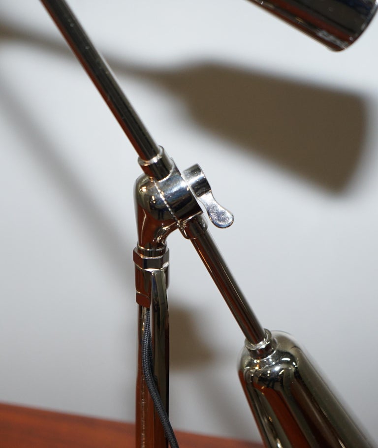 Pair of Large Ralph Lauren Boom Arm 1967 Articulated Table Lamps Tilt ...