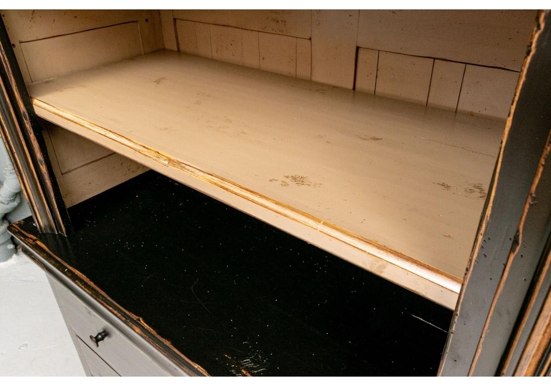 Pair of Large Rustic Style Bookcase Cabinets by Woodland Furniture For ...