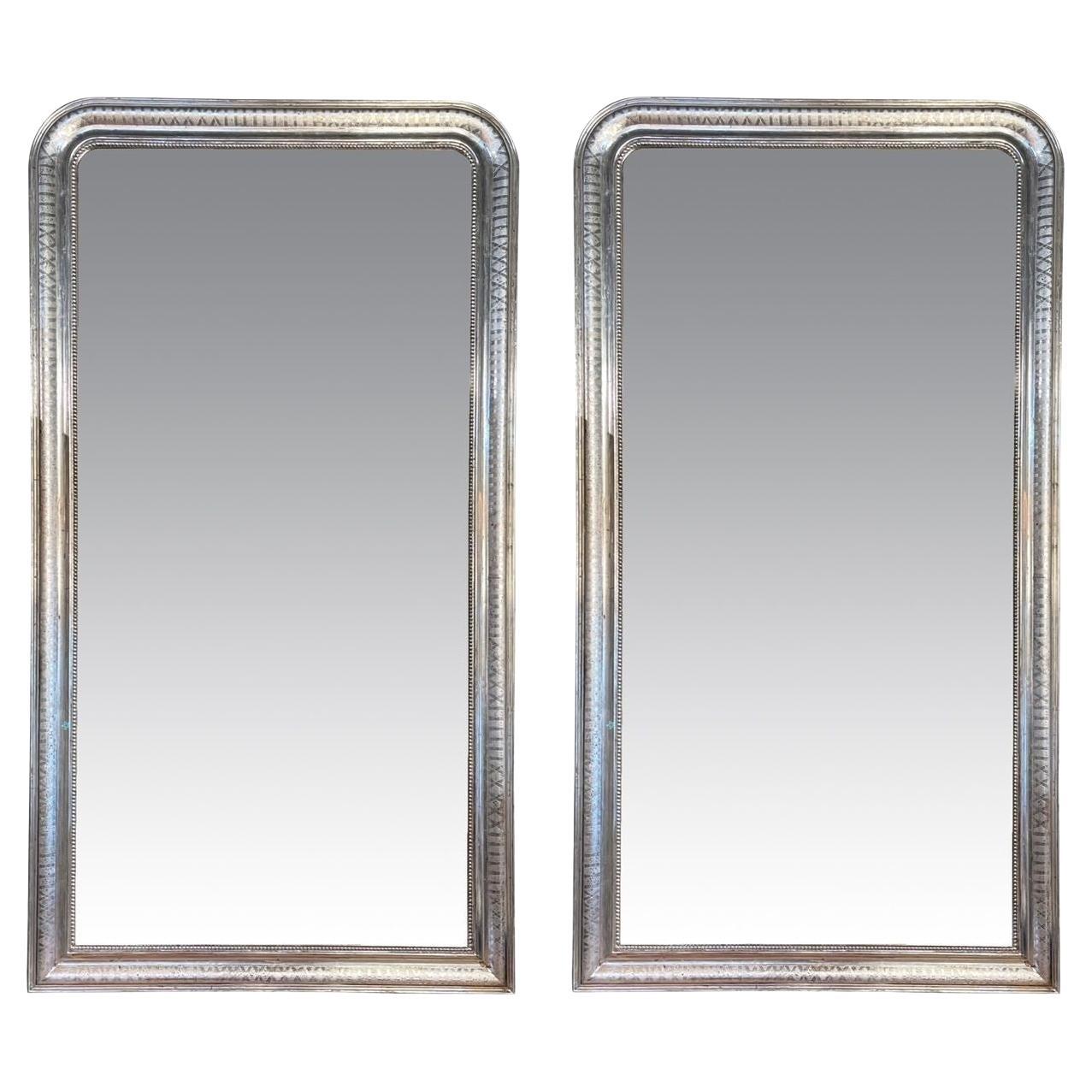 Scales Silver Mirror For Sale at 1stDibs