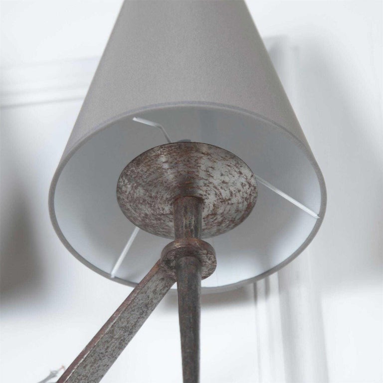 Pair of Large Wall Lights by Maison Bataillard For Sale at 1stDibs