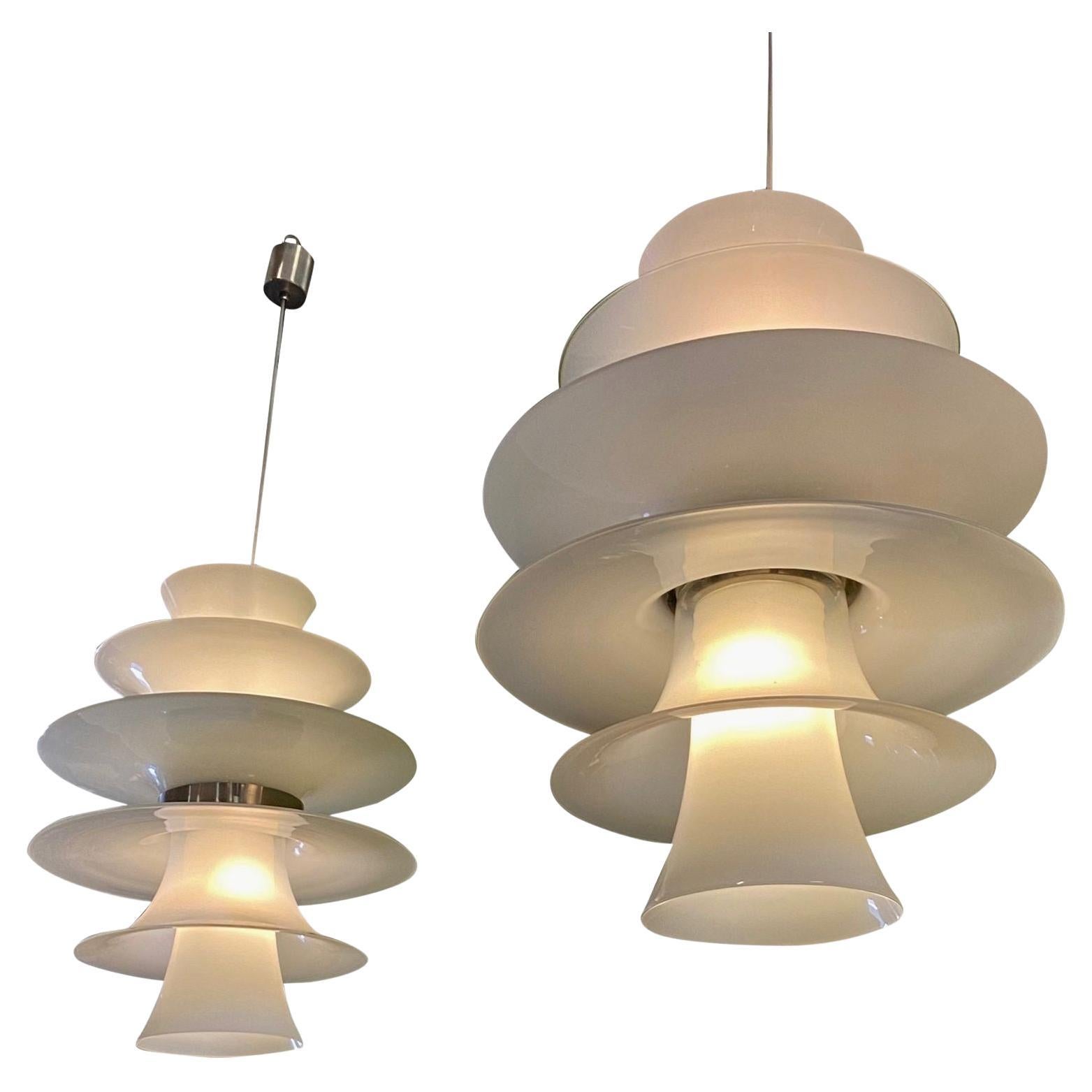 Brass and Plexiglass Lantern Attributed to Lisa Johansson-Pape, Finland ...