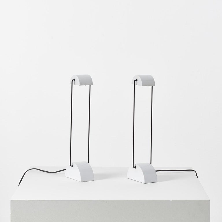 Pair of Laser Model 1050 Lamps for Bilumen, Italy, 1987 at 1stDibs