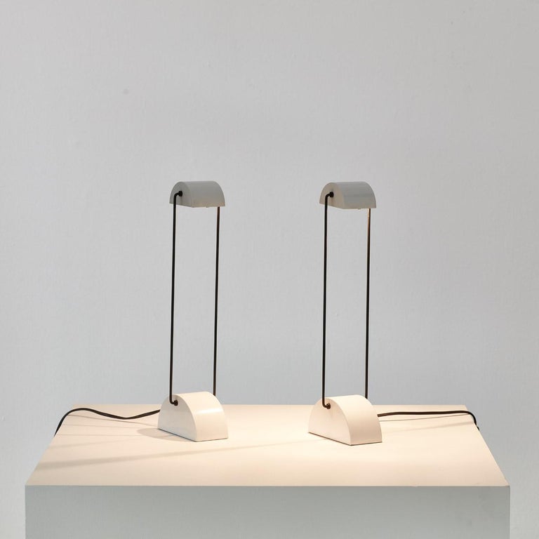 Pair of Laser Model 1050 Lamps for Bilumen, Italy, 1987 at 1stDibs