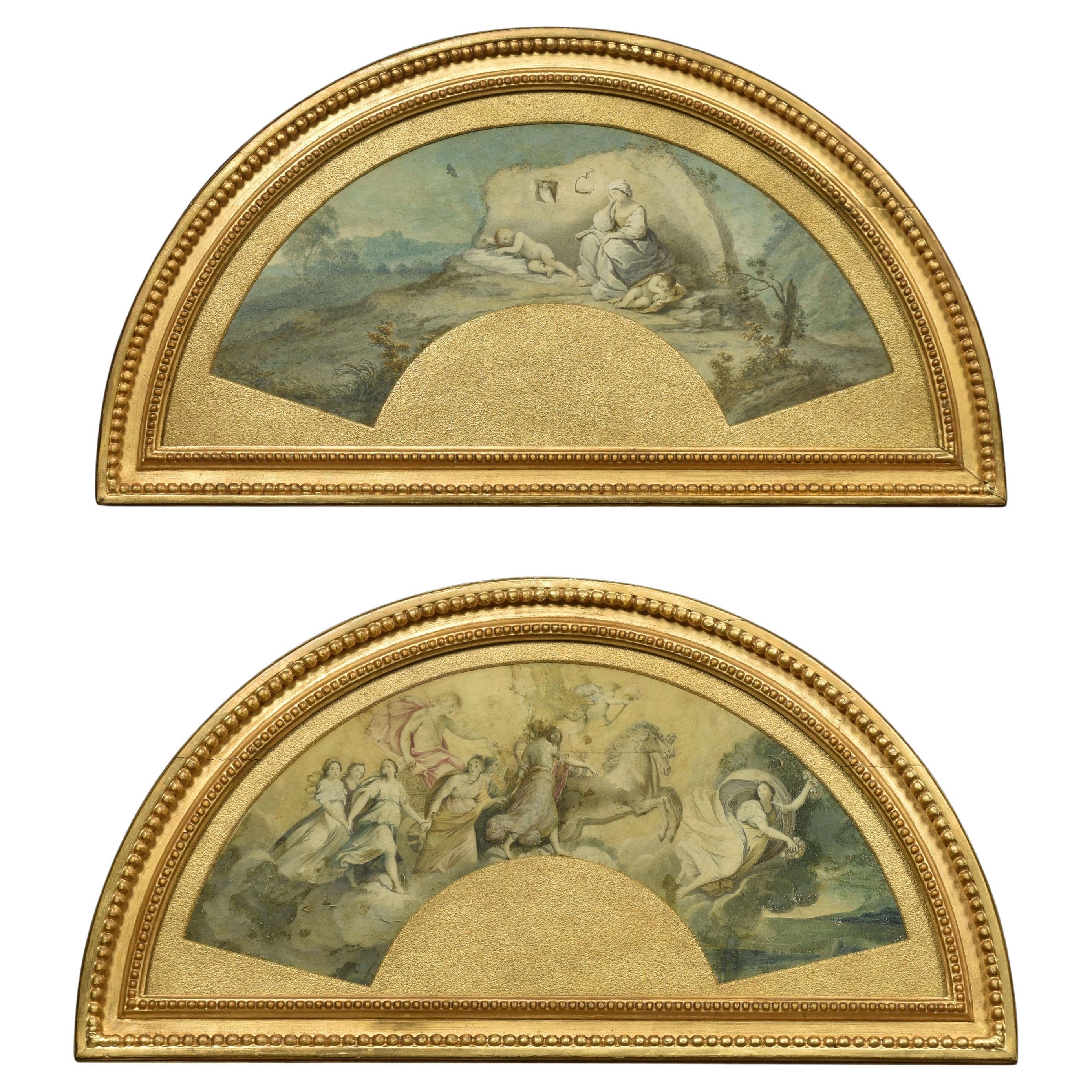 Renaissance Revival Italian Miniature Picture For Sale at 1stDibs
