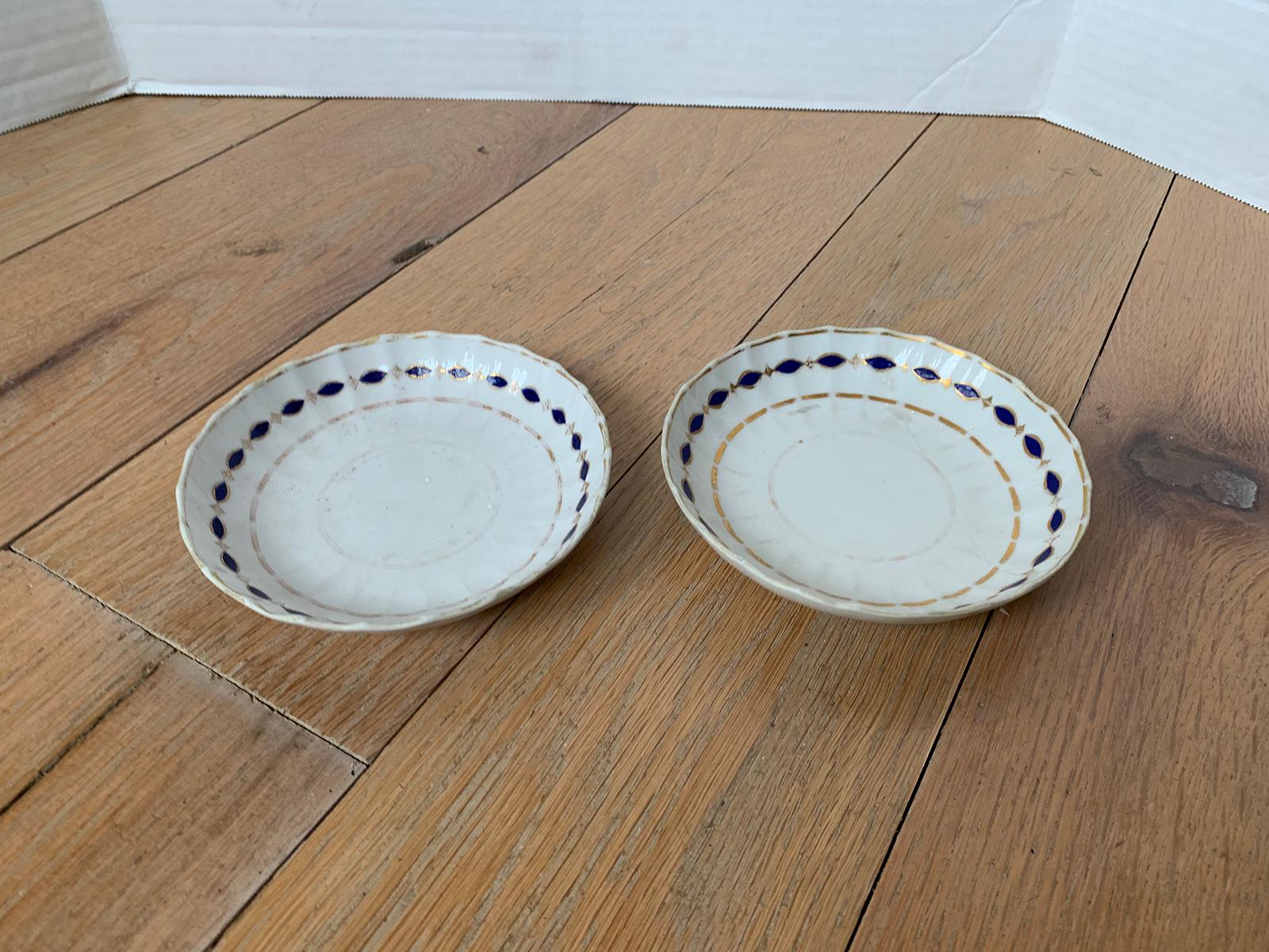 Pair of Late 18th-Early 19th Century English Royal Crown Derby Plates ...