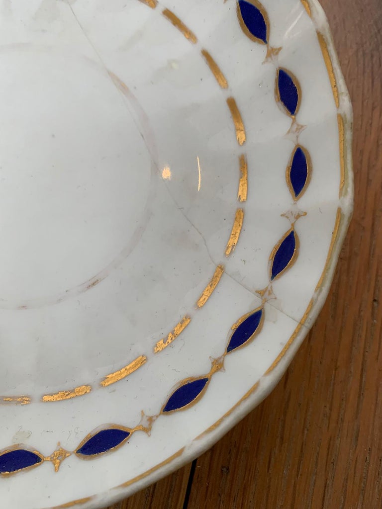 Pair of Late 18th-Early 19th Century English Royal Crown Derby Plates ...