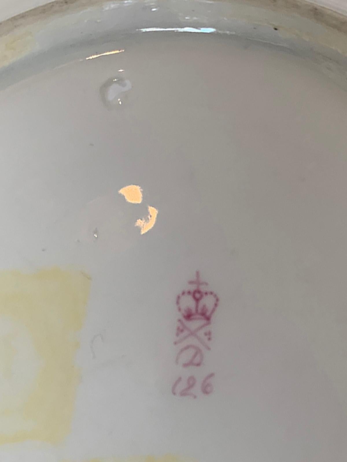 Pair of Late 18th-Early 19th Century English Royal Crown Derby Plates ...