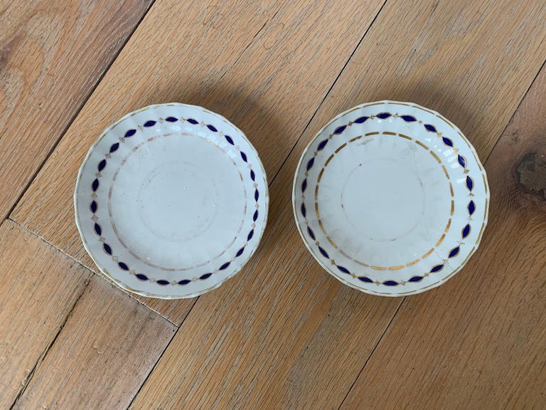 Pair of Late 18th-Early 19th Century English Royal Crown Derby Plates ...