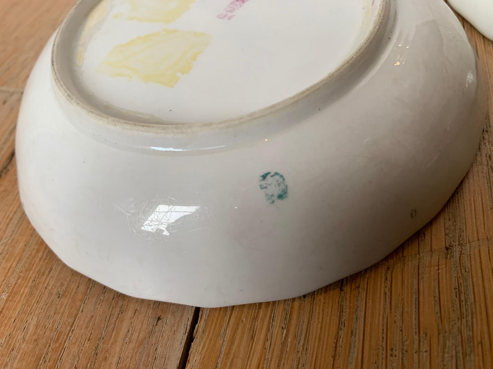 Pair of Late 18th-Early 19th Century English Royal Crown Derby Plates ...