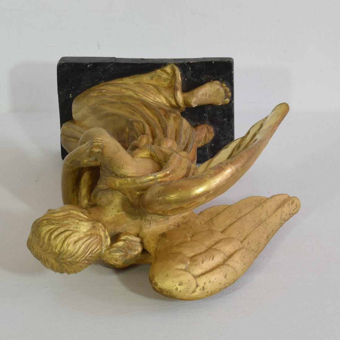 Pair of Late 18th / Early 19th Century Italian Giltwood Neoclassical ...