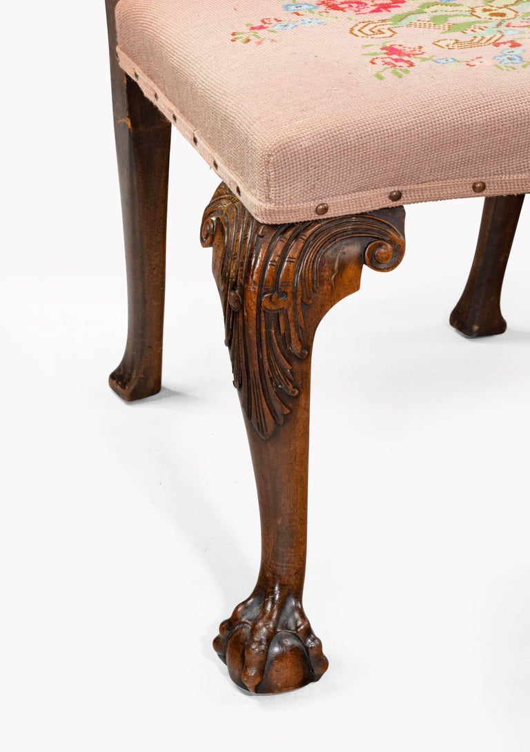 Pair of Late 19th Century Chippendale Design Mahogany Framed Chairs For ...