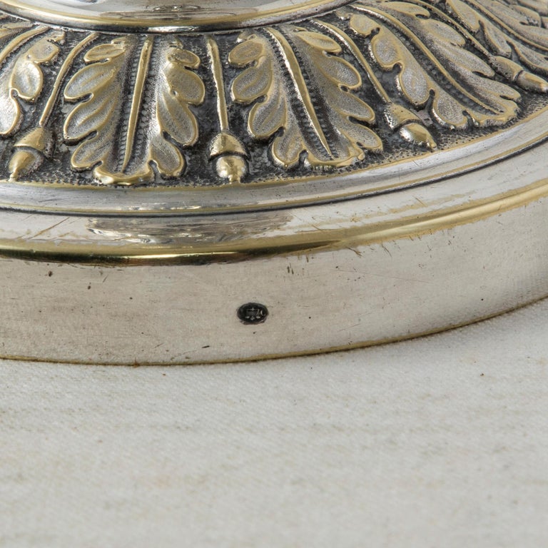 Pair of Late 19th Century French Silver Plate Candlesticks For Sale at ...