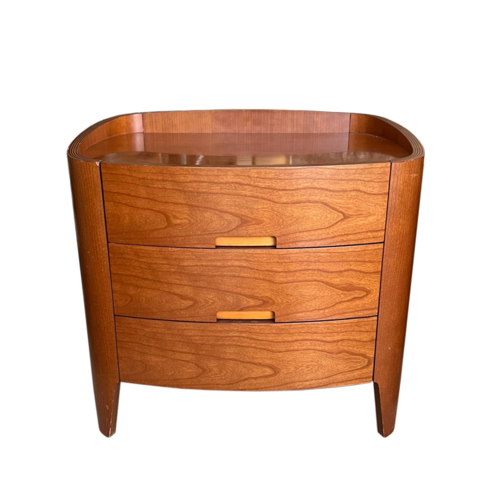 Pair of Late 20th Century Italian Bedside Tables at 1stDibs