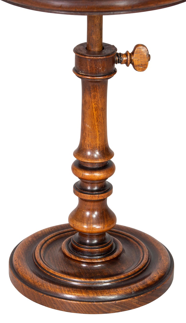 Pair of Late Georgian Walnut Candlestick Risers at 1stDibs