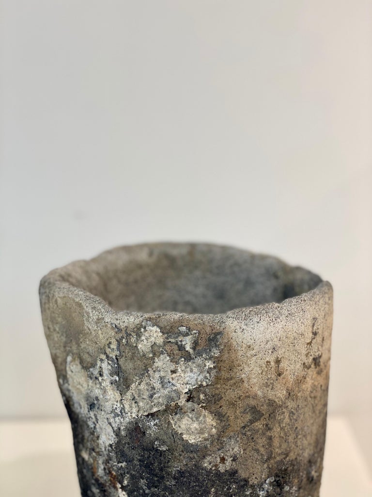 Pair of Lavastone Foundry Crucibles at 1stDibs