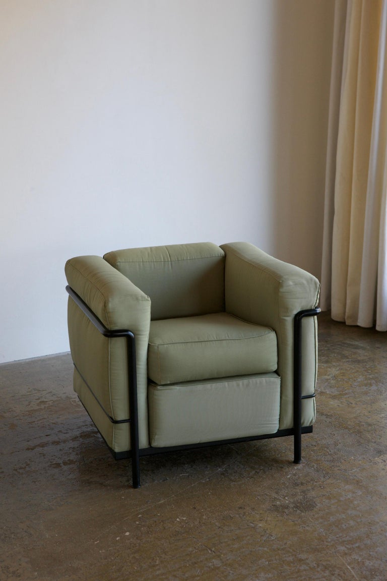 Pair of LC2 Armchairs for Cassina, Designed by Le Corbusier, Perriand ...
