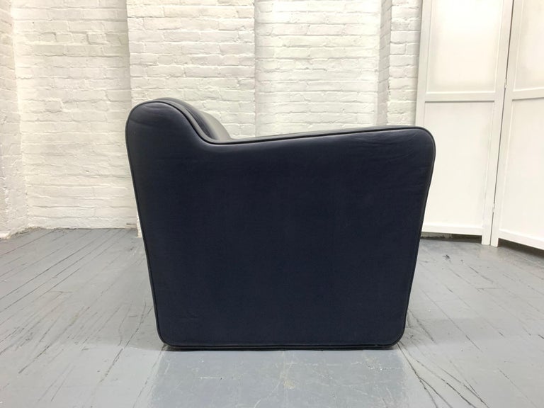 Pair of Leather 'Speed' Lounge Chairs For Sale at 1stDibs ...