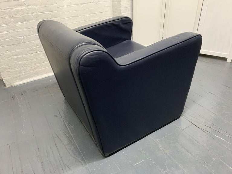 Pair of Leather 'Speed' Lounge Chairs For Sale at 1stDibs ...