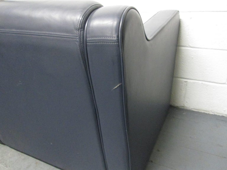 Pair of Leather 'Speed' Lounge Chairs For Sale at 1stDibs ...