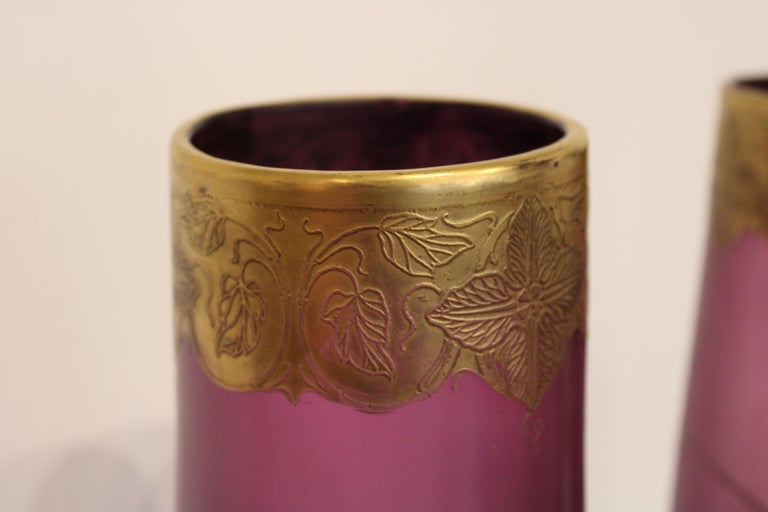 Pair of Legras Vases, France, 20th Century For Sale at 1stDibs