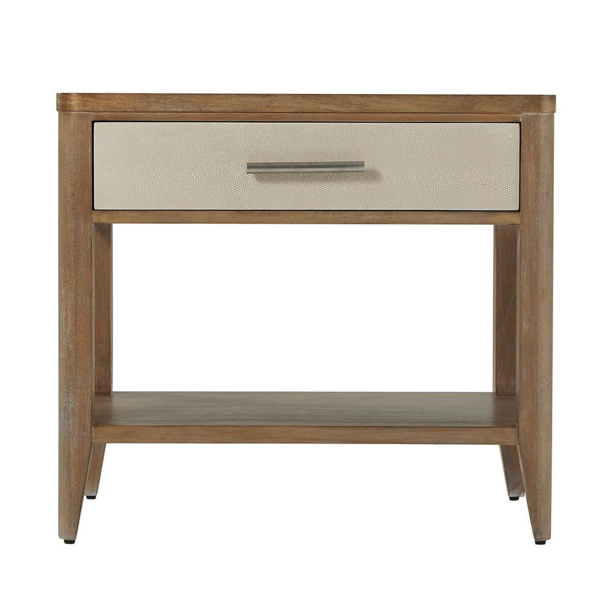 Pair of Light Mid Century Bedside Tables at 1stDibs