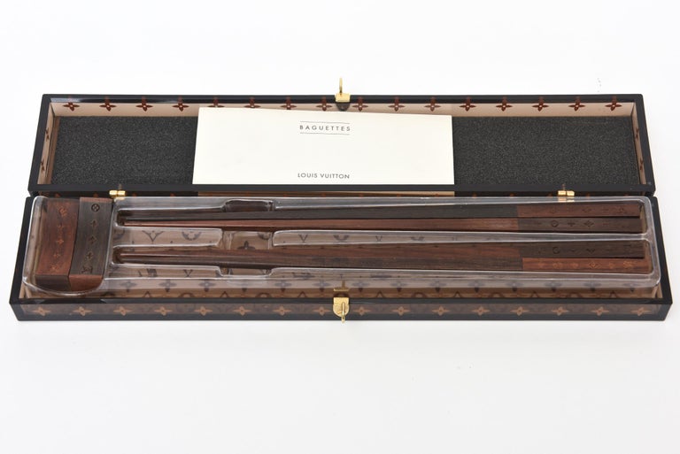 Louis Vuitton Chopstick Set Barware For Sale at 1stDibs | louis vuitton ...