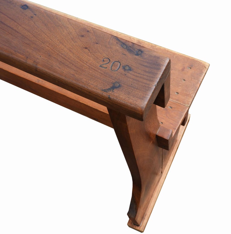 Pair of Long Church Benches C1890 France For Sale at 1stDibs