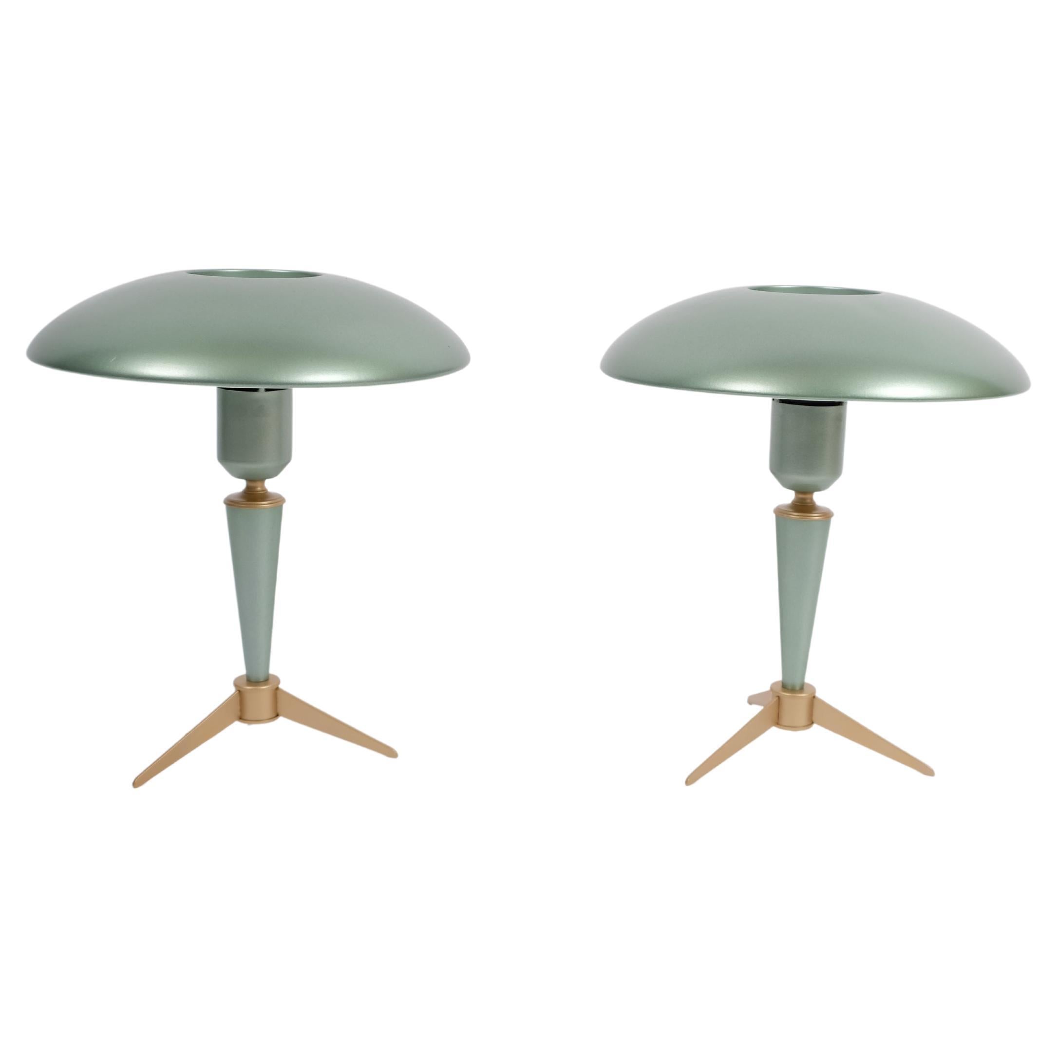 Pair of Mid-Century Modern Ceiling Lights by Louis Kalff for Philips ...