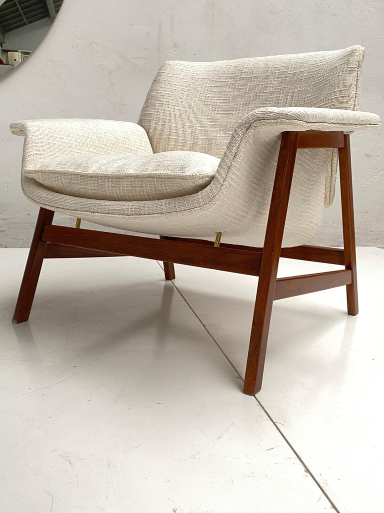 Pair of Lounge Chairs by Gianfranco Frattini Cassina, Italy, 1956 For ...