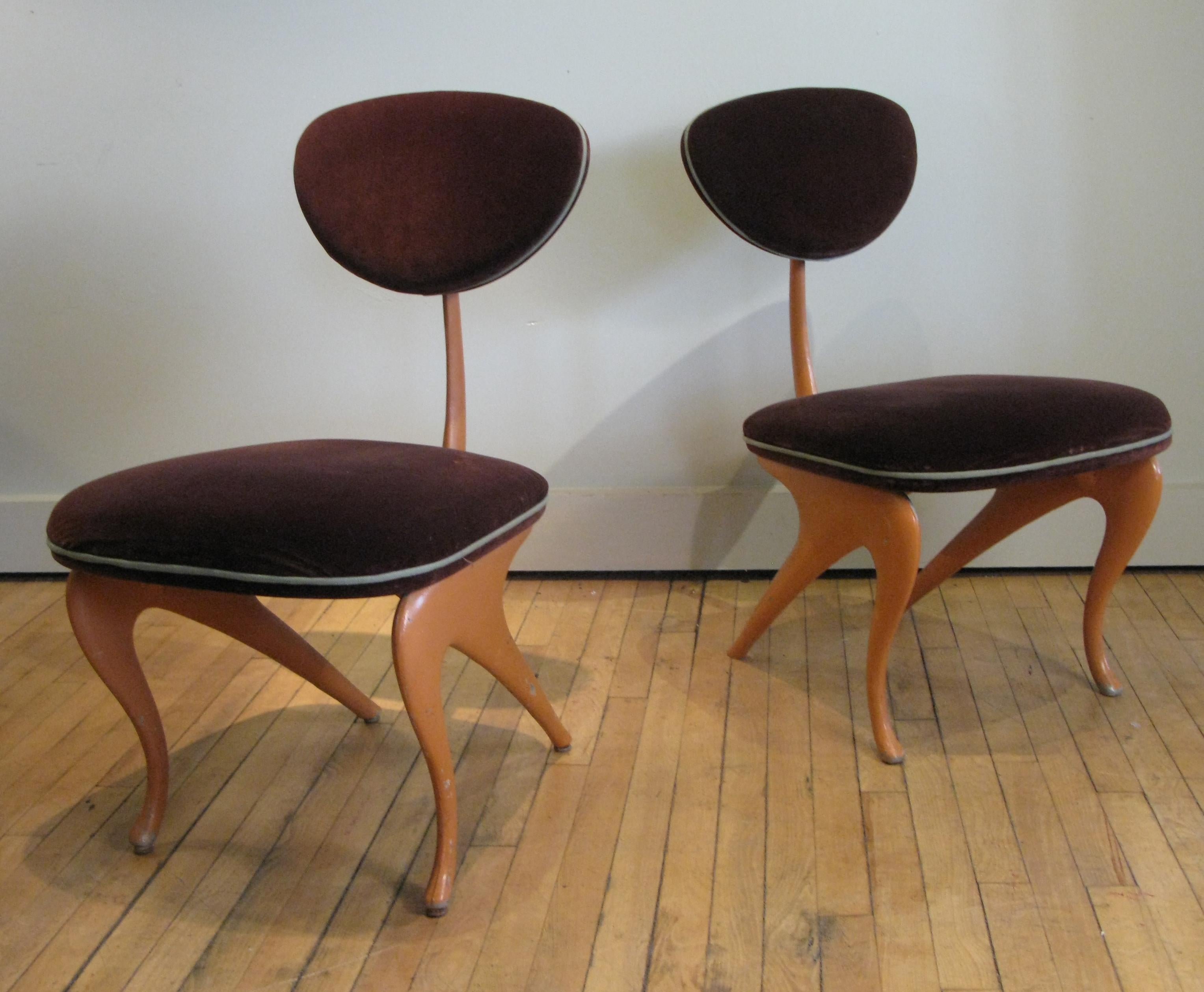 Pair of Lounge Chairs by Jordan Mozer at 1stDibs