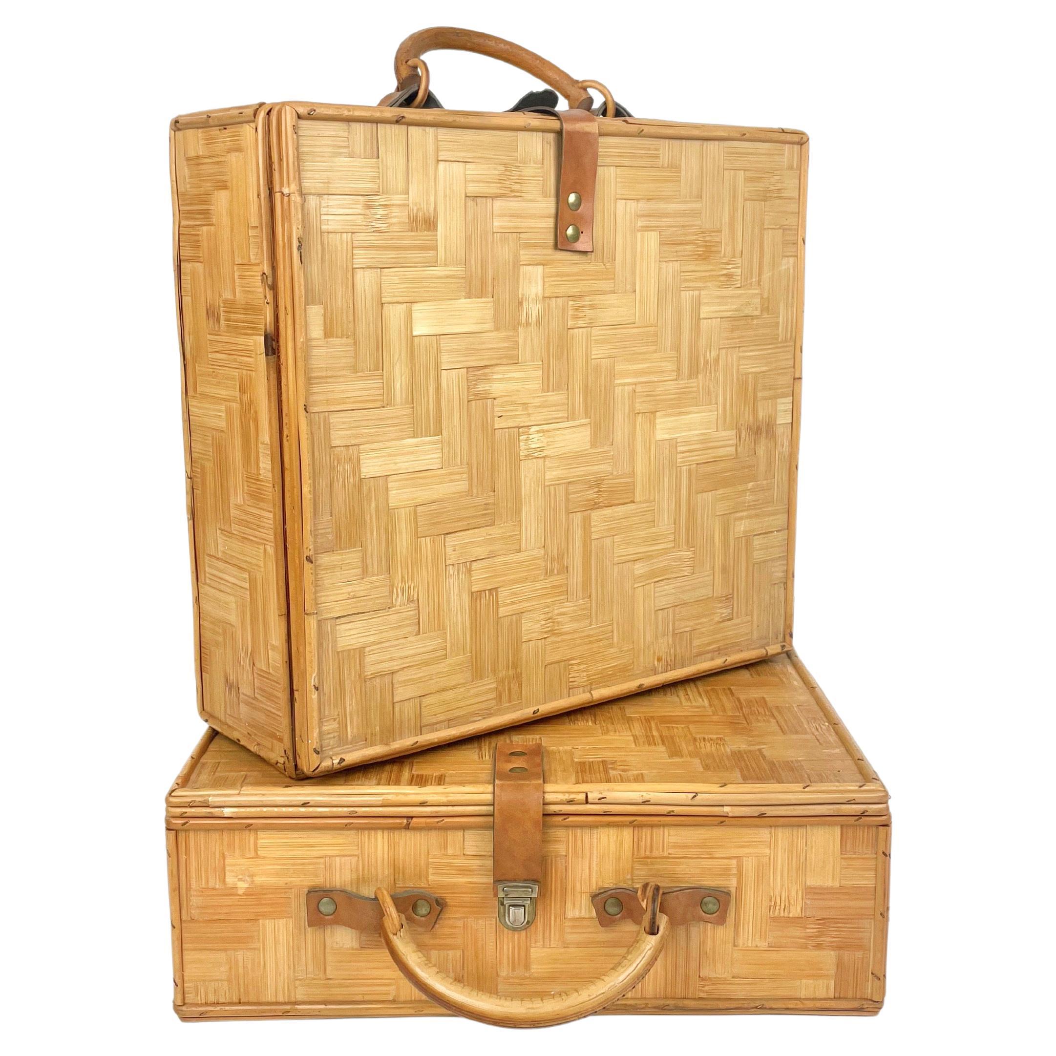 Leather Hartman Luggage Briefcase, circa 1950 at 1stDibs