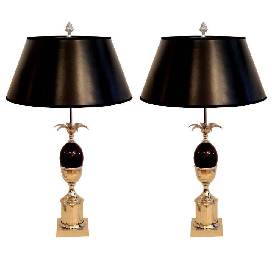 Pair of Maison CHARLES Table Lamp For Sale at 1stDibs