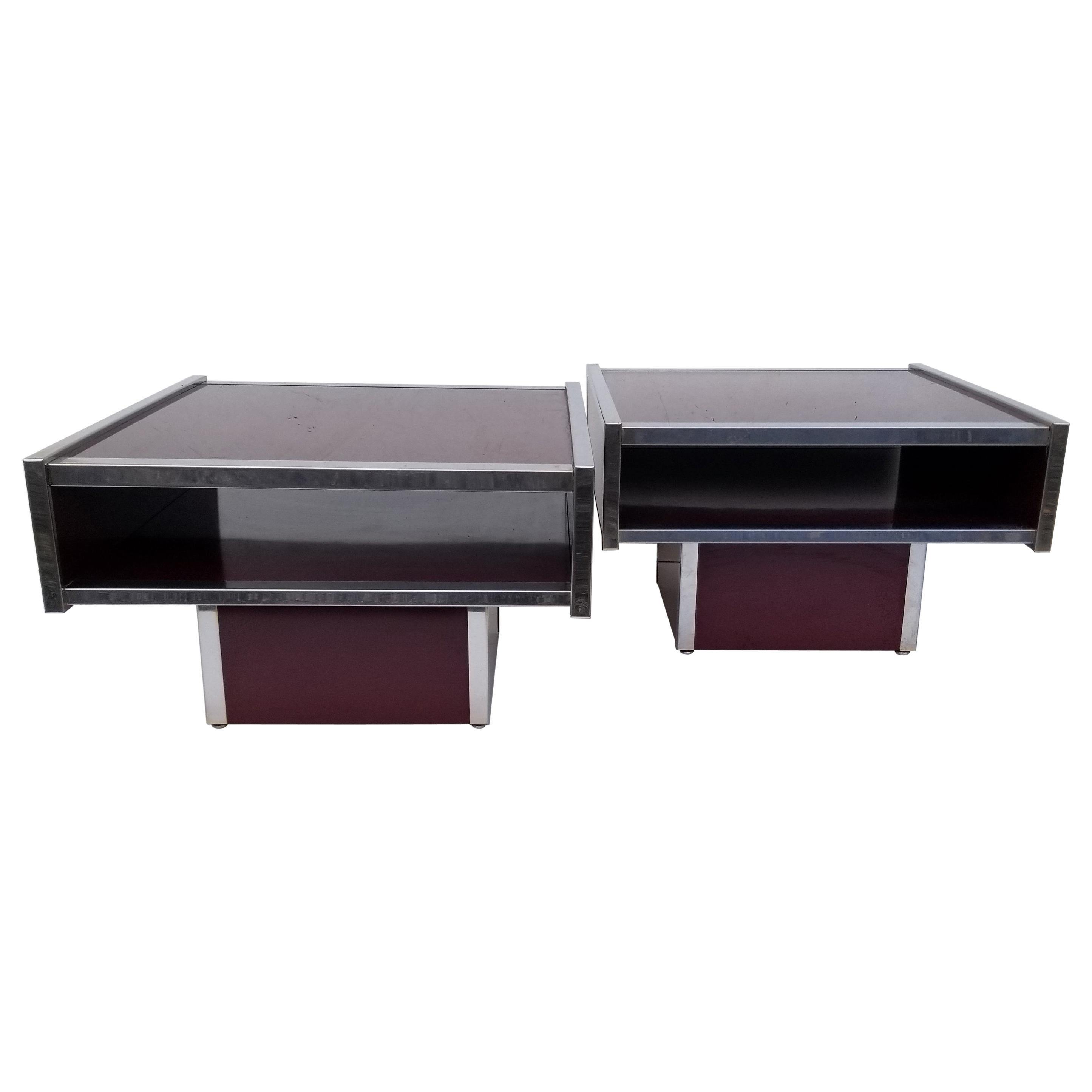 Pair of Side Tables at 1stDibs
