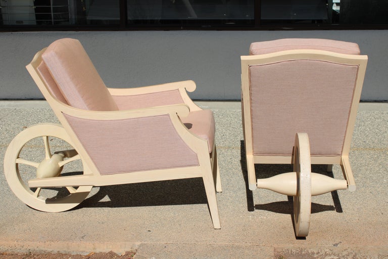 Pair of "Man Ray" Chairs by Philippe Starck for the Clift Hotel, San ...