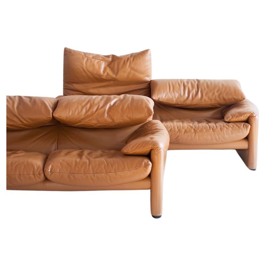 Maralunga Sofa by Magistretti for Cassina For Sale at 1stDibs