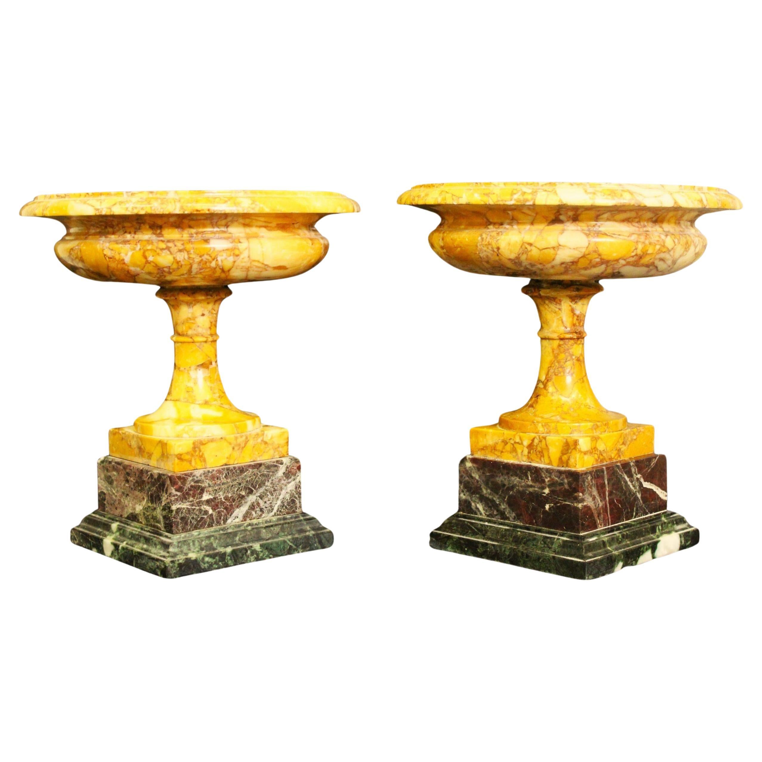 Pair of Marble Ginga Vases by Gustavo Dias For Sale at 1stDibs ...