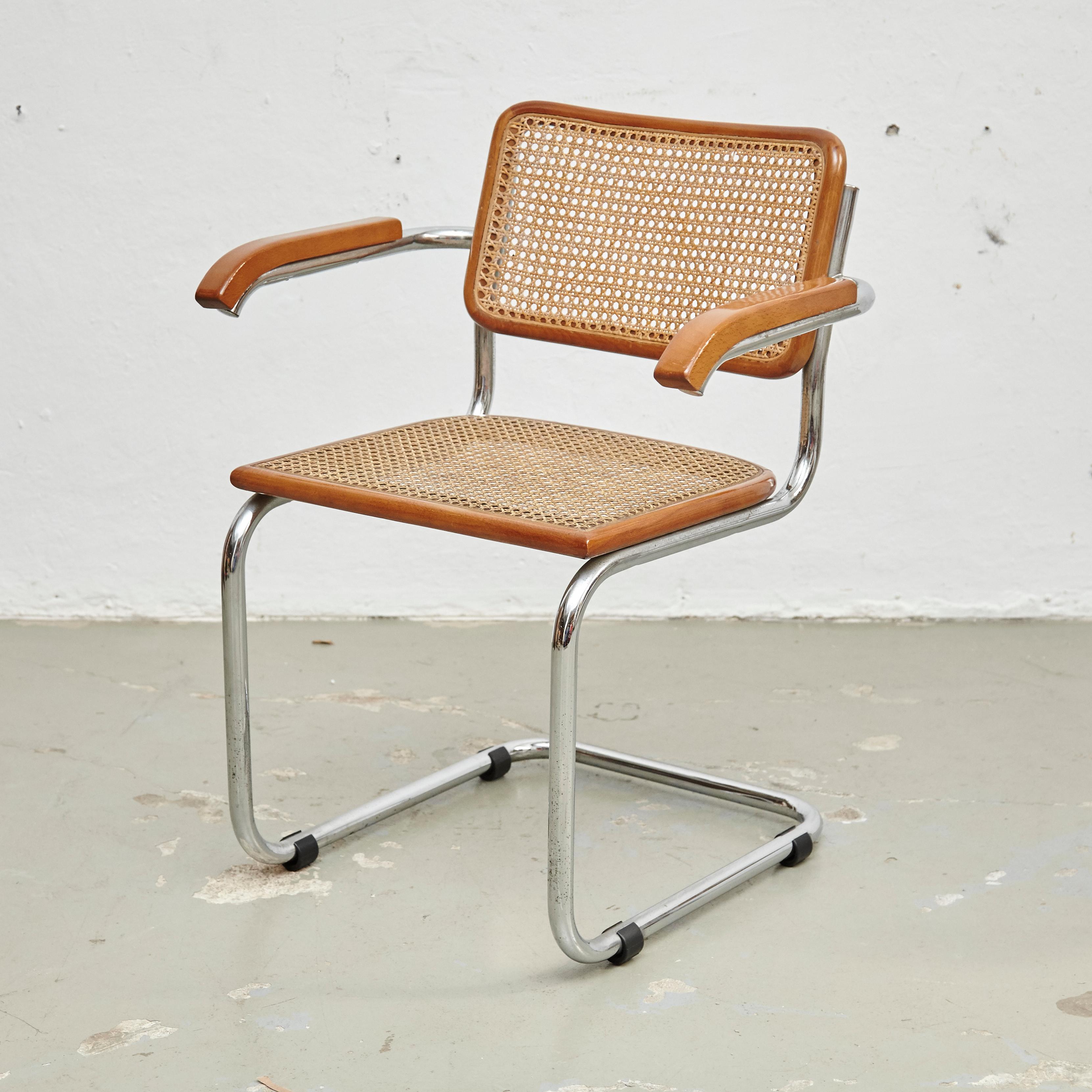 Pair of Marcel Breuer Cesca Armchairs, circa 1970 at 1stDibs