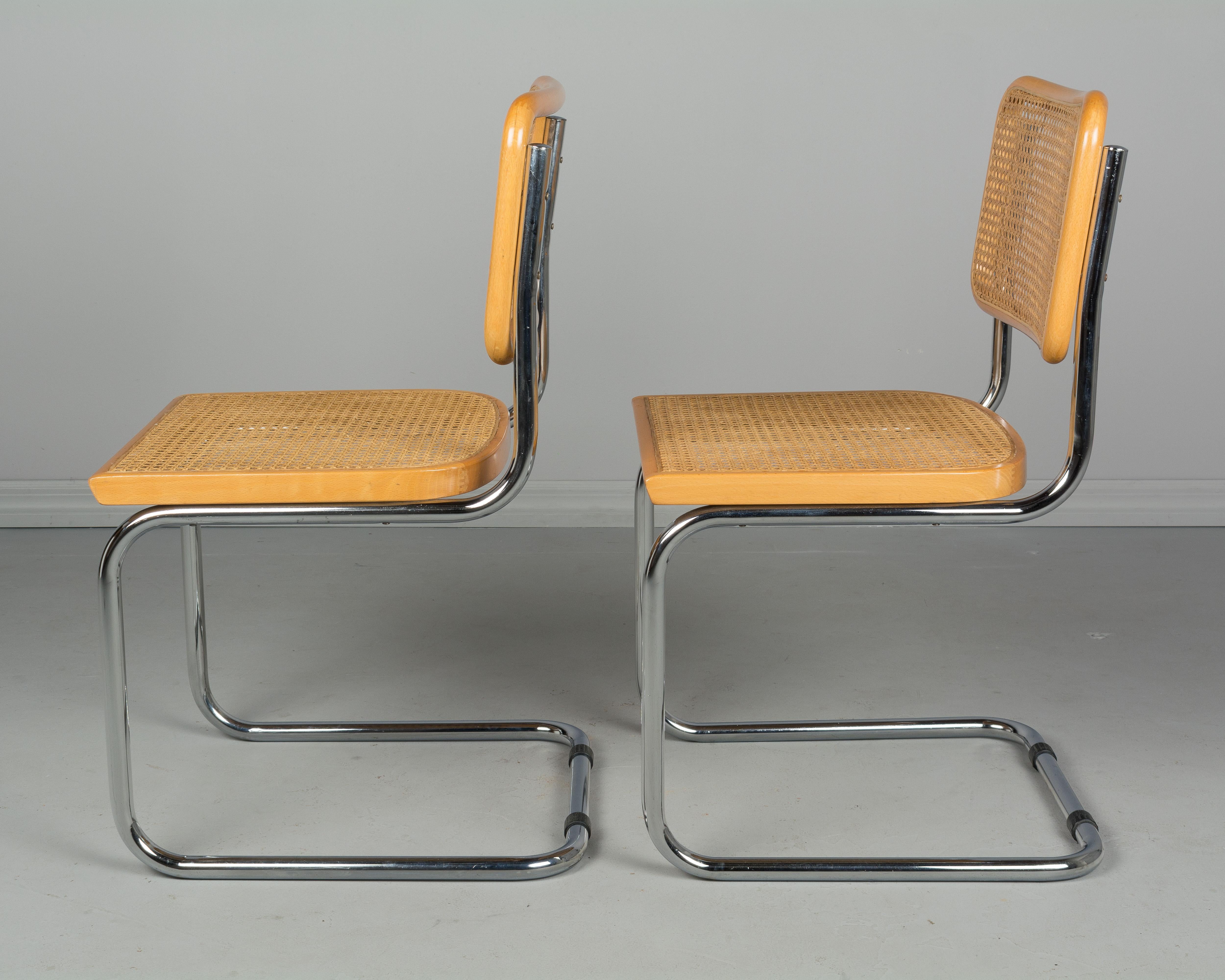Pair of Marcel Breuer Cesca Chairs at 1stDibs | cesca chair made in ...