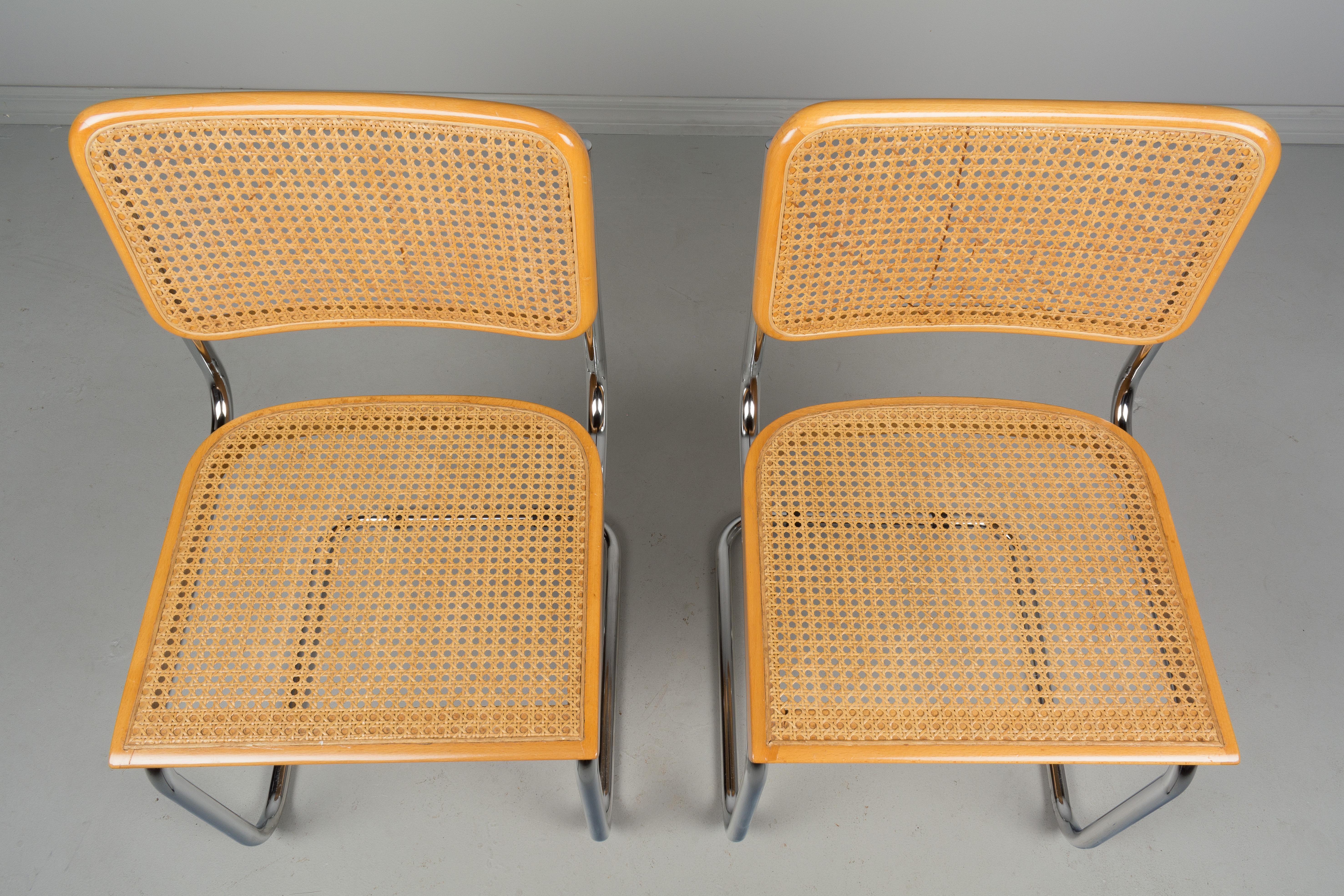 Pair of Marcel Breuer Cesca Chairs at 1stDibs | cesca chair made in ...