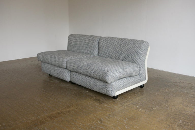 Pair of Mario Bellini Amanta Lounge Chairs For Sale at 1stDibs