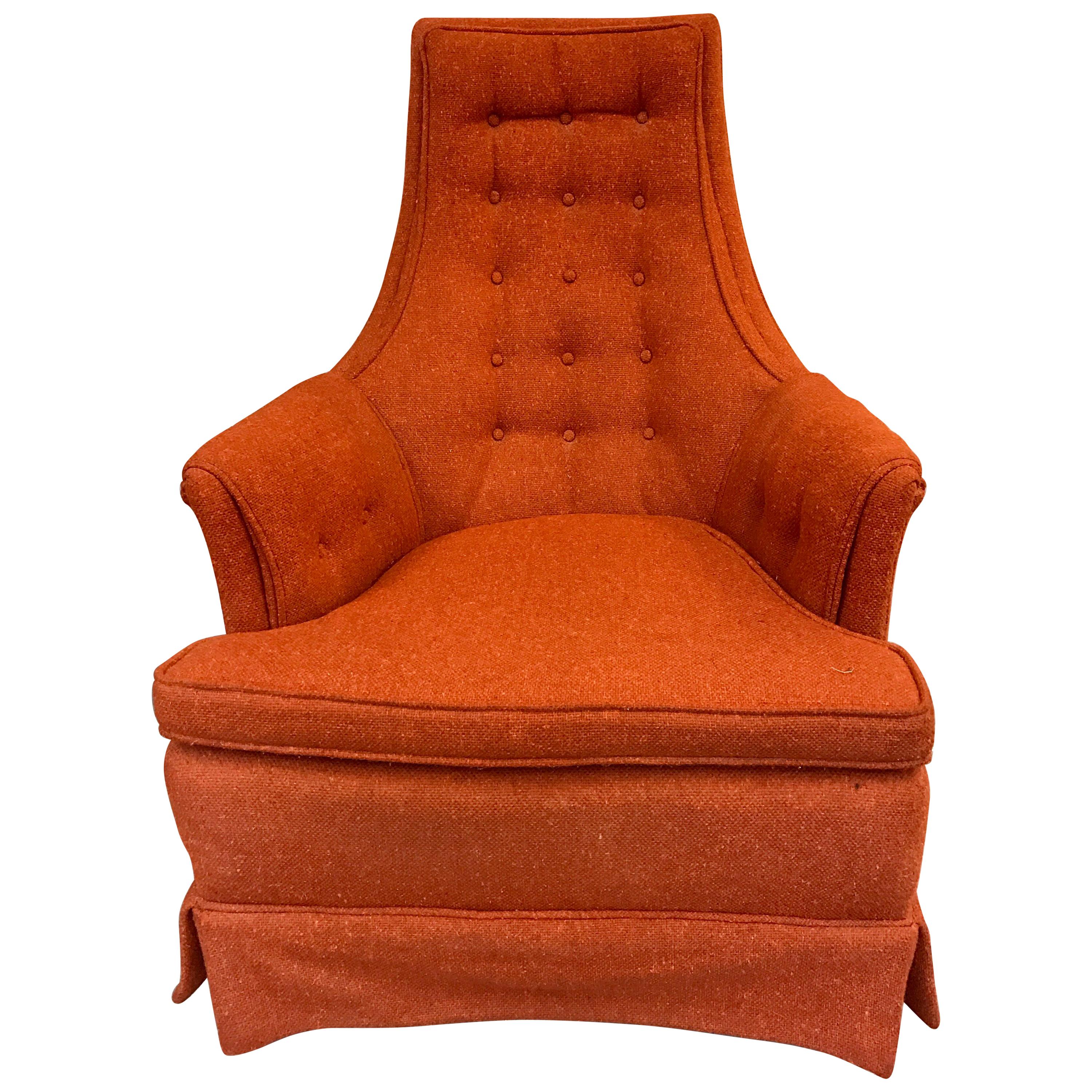 Pair of Matching Vintage Adrian Pearsall Upholstered Chairs Armchairs ...