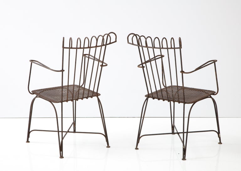 Pair of Mathieu Mategot Chairs, France, C. 1950 at 1stDibs