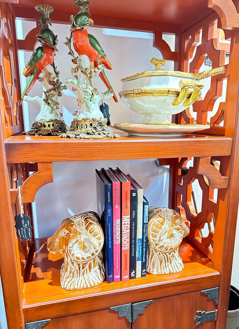 Pair of MCM Ram Bookends For Sale at 1stDibs