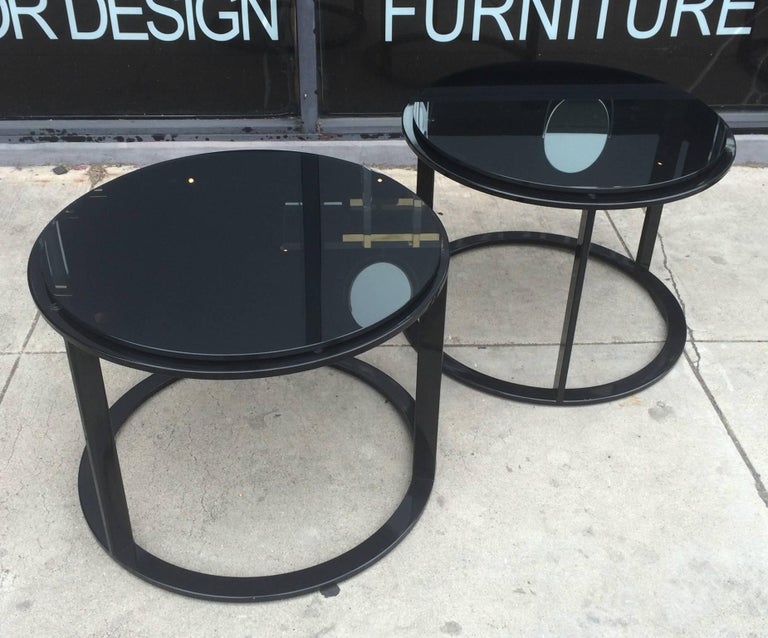 Pair of "Mera" Side Tables by Antonio Citterio for B&B Italia at 1stDibs