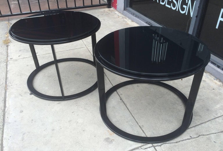 Pair of "Mera" Side Tables by Antonio Citterio for B&B Italia at 1stDibs